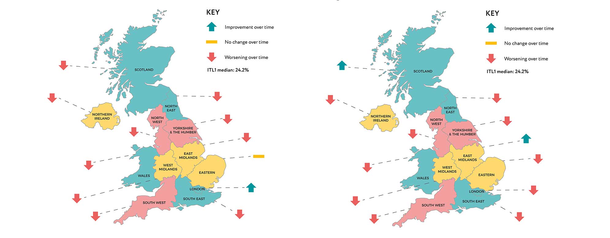 Comparing productivity performance across the UK using scorecard maps ...