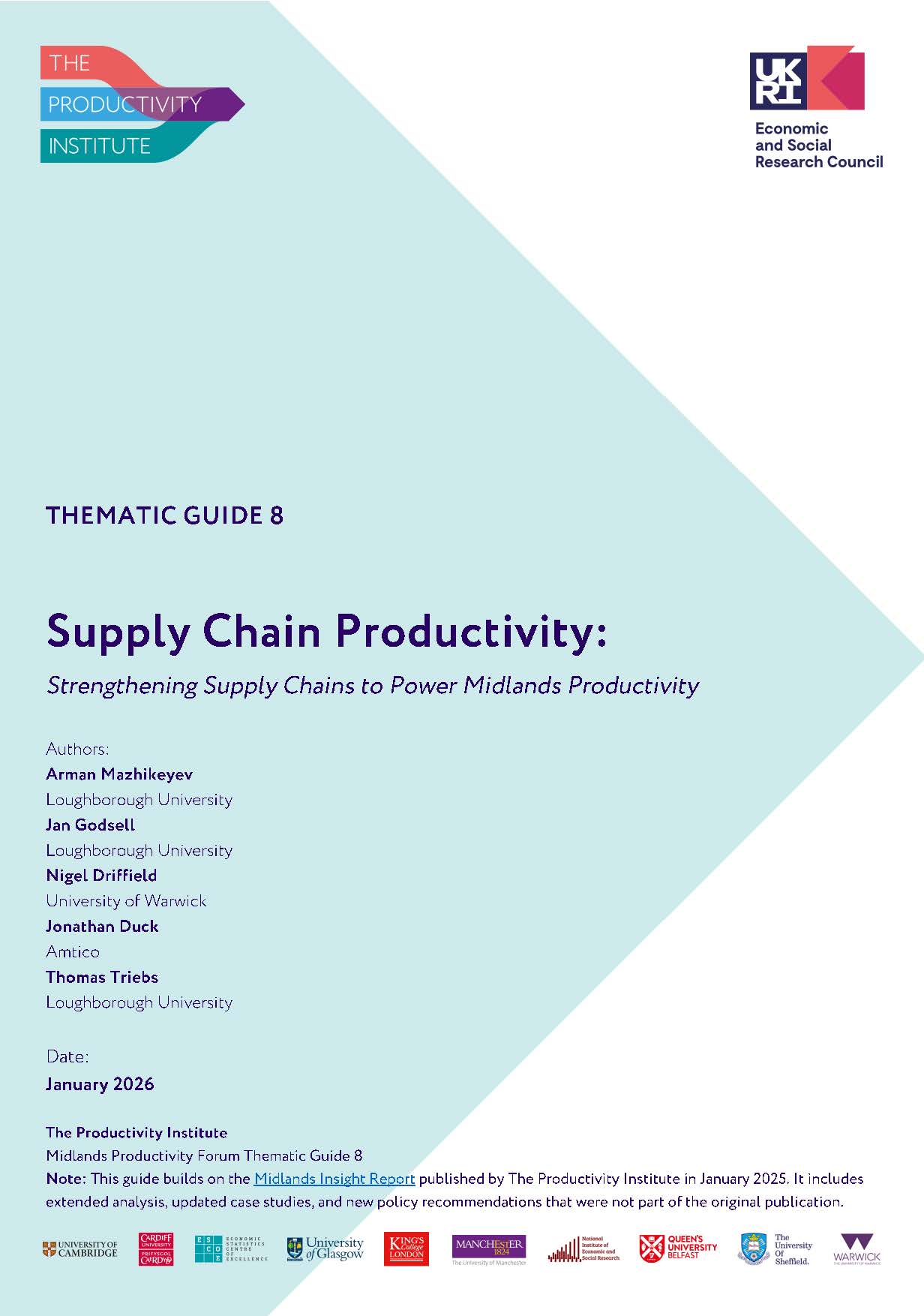 Activities - The Productivity Institute